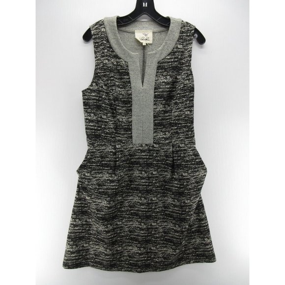 Tabitha | Dresses | Tabitha Dress 2 Fit Flare Anthropologie Split Neck ...